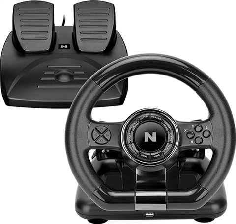 Nitho Drive Pro Steering Wheel + Pedals (Multi-Platform) - CeX (IN ...