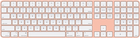 Apple Magic Keyboard With Touch ID & Numeric Keypad (A2520) - Orange, B ...