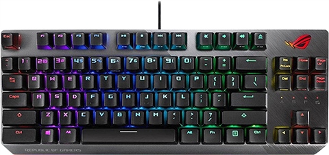 Asus ROG Strix Scope TKL Wired Mechanical Keyboard (Cherry MX Red), B ...