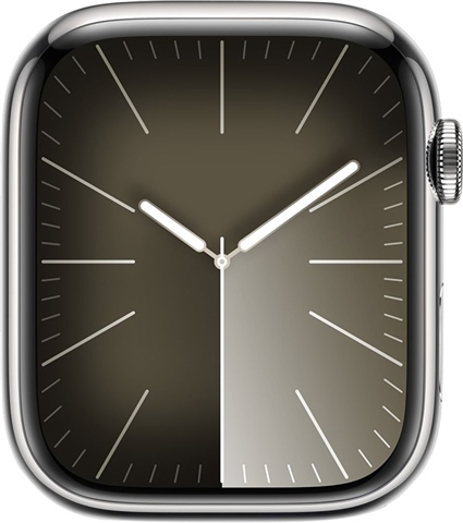 Watch Series 9 (Cel) NO STRAP, Silver Stainless Steel, 45mm, B - CeX ...