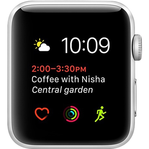 Watch Series 2 (A1757) NO STRAP, Silver Aluminium, 38mm, C - CeX (IN ...