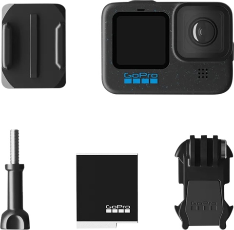 GoPro HERO12 Black+Acc Kit (Spare Battery,Handler,Head Strap 2.0,Case ...