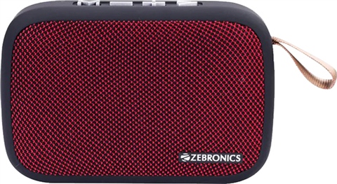 Zebronics Delight Wireless Bluetooth Speaker- Red, A - CeX (IN): - Buy ...