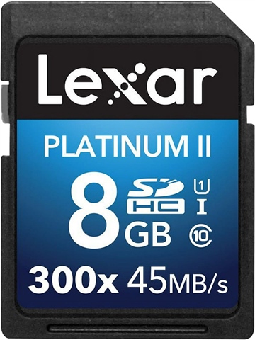 Lexar Platinum II 300x 8GB SDXC UHS-I U1 C10 45MB/s - CeX (IN): - Buy ...