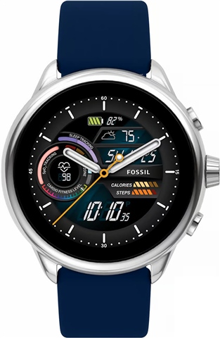 Fossil Gen 6 (FTW4070) Navy Silicone Smartwatch, C - CeX (IN): - Buy ...
