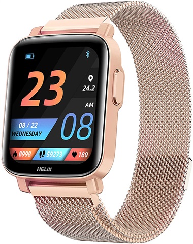 Timex Helix TW0HXW404T METALFIT 2.0 Smartwatch - Rose Gold, B - CeX (IN ...
