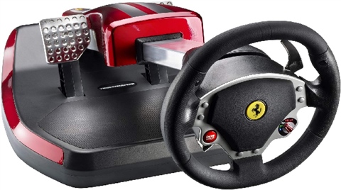 Thrustmaster Ferrari GT F430 Wireless Cockpit for PS3 + Wheels - CeX ...