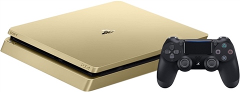 Playstation 4 Slim Console, 500GB Gold (With 1 Pad), Discounted - CeX ...