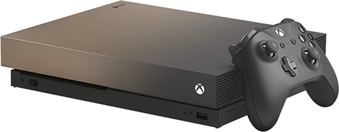 Xbox One X Console, Gold Rush Ed. Gold/Grey (No Game), Discounted - CeX ...