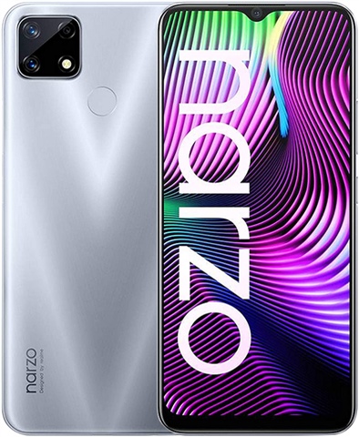 Realme Narzo 20 64GB Glory Silver, VoLTE B - CeX (IN): - Buy, Sell, Donate